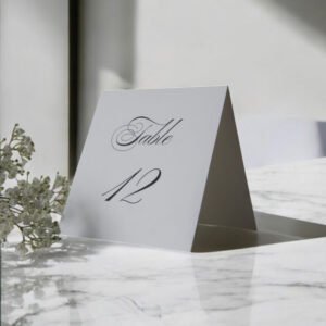 Genevieve Folded Table Numbers • Fig & Splice